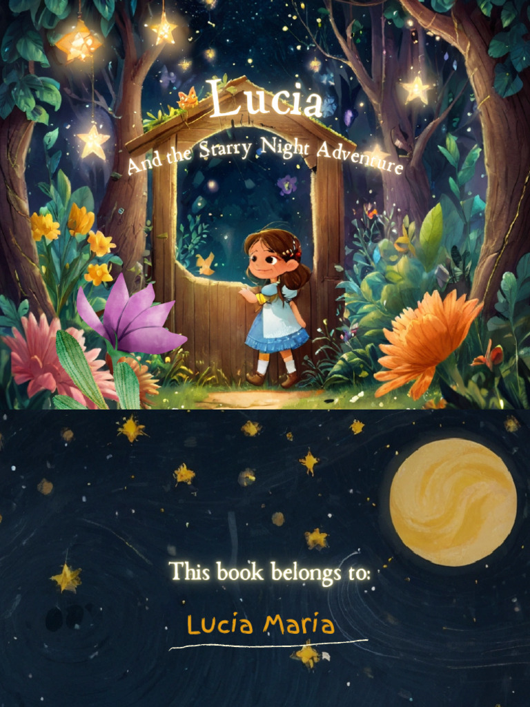 Lucia and The Starry Night Adventure | PDF | Young Adult