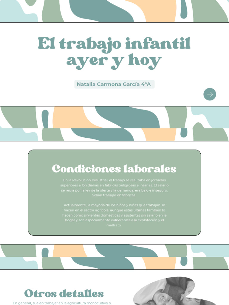 El Trabajo Infantil Ayer y Hoy | PDF | Trabajo infantil