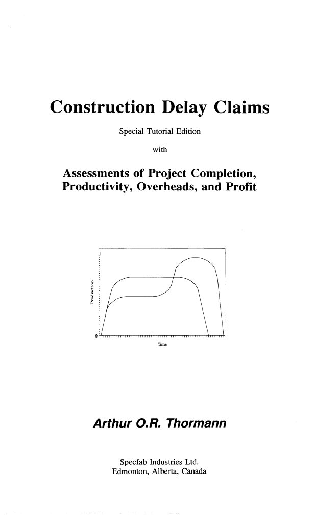 Pages From Construction Delay Claims | PDF