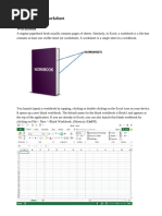Excel Environment | PDF | Microsoft Excel | Human–Computer Interaction