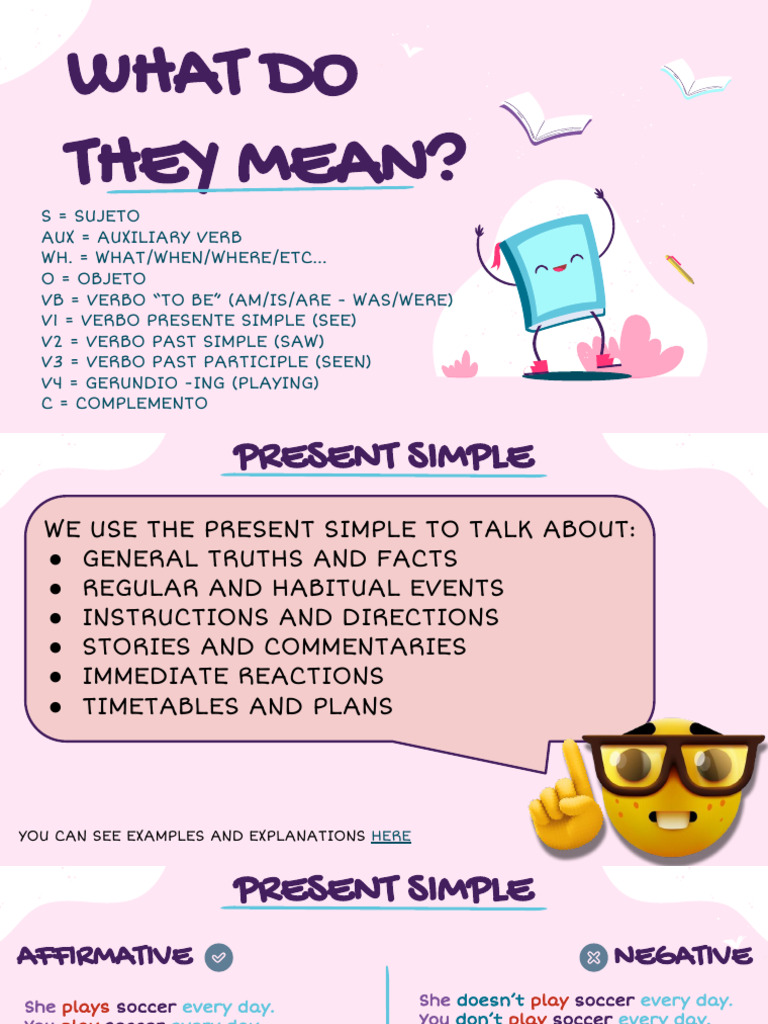 VERB TENSES SUMMARY | PDF | Clause | Grammatical Conjugation