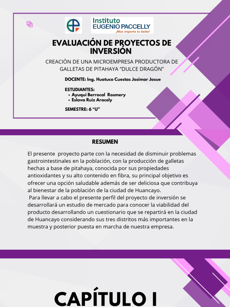 Proyecto - Expo. | PDF