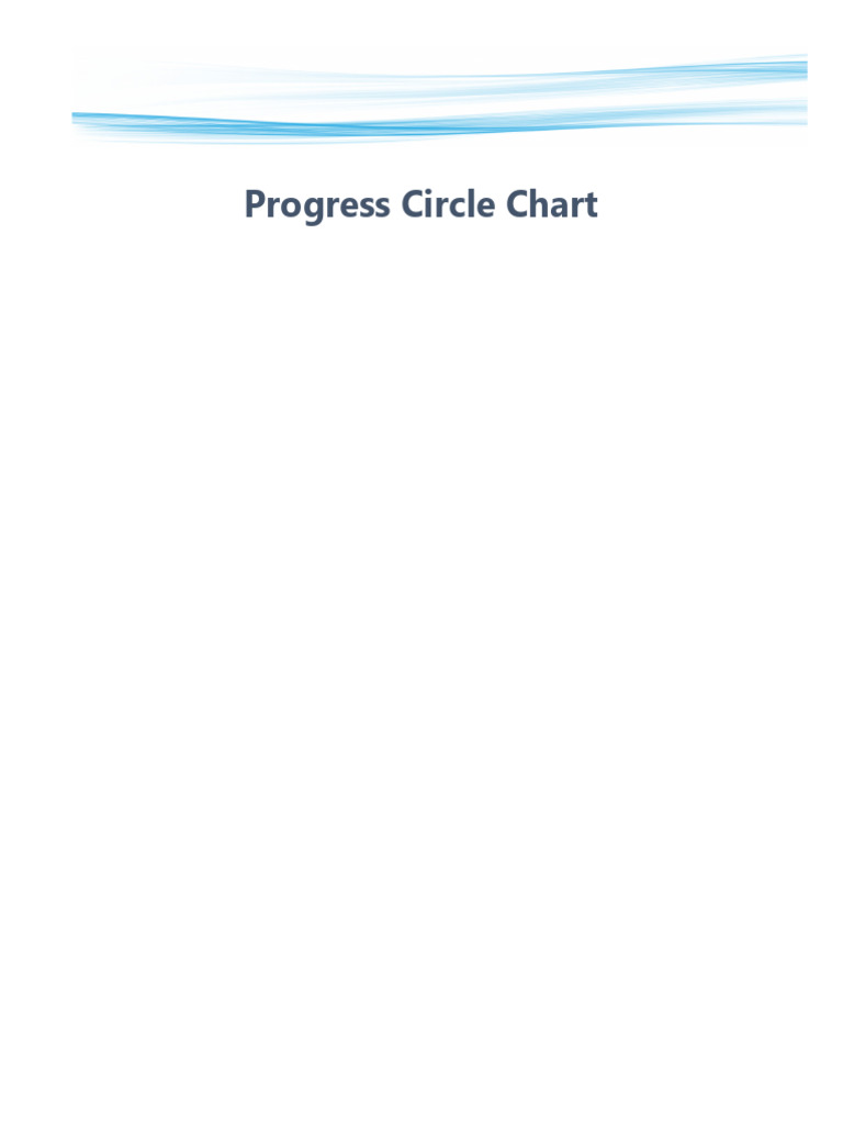 010 - Progress Circle Chart | PDF