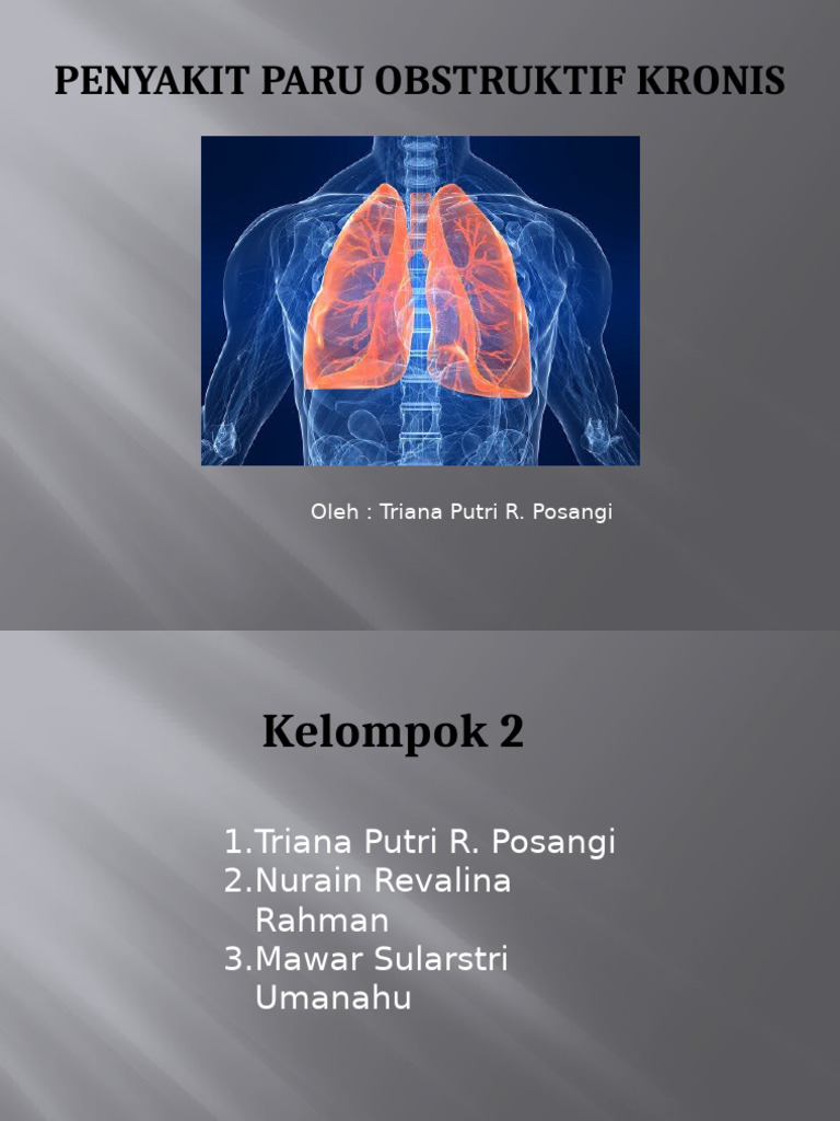 Penyakit Paru Obstruktif Kronis | PDF | Sains & Matematika