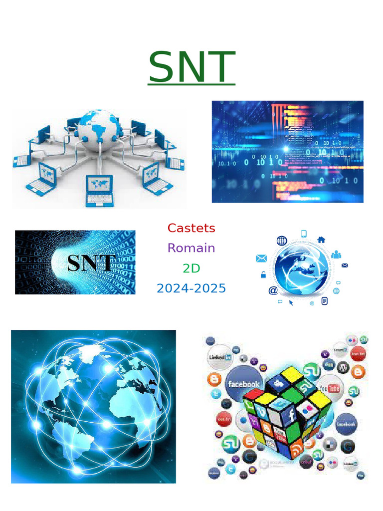 Page de Garde SNT 2D | PDF
