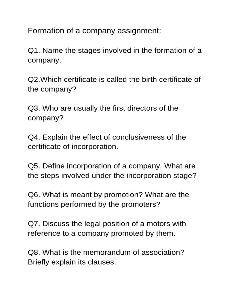 Business Studies Assignment | PDF