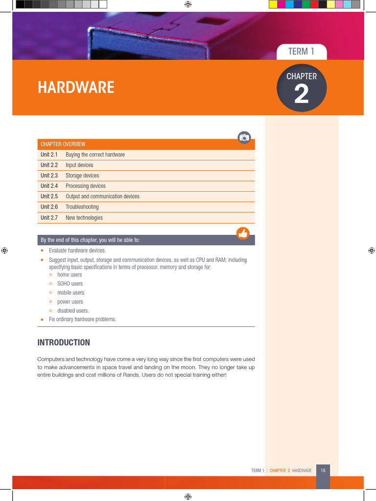 Gr12 - CAT - Theory Book - CHAPTER 2 | PDF | Computer Hardware ...