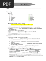 Pioneer_Intermediate_B1_Tests_Module_1 | PDF | Roommate