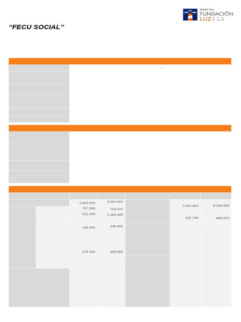 FECU Social Reporte 2020 - Compressed | PDF | Inclusión (Educación) | Invalidez