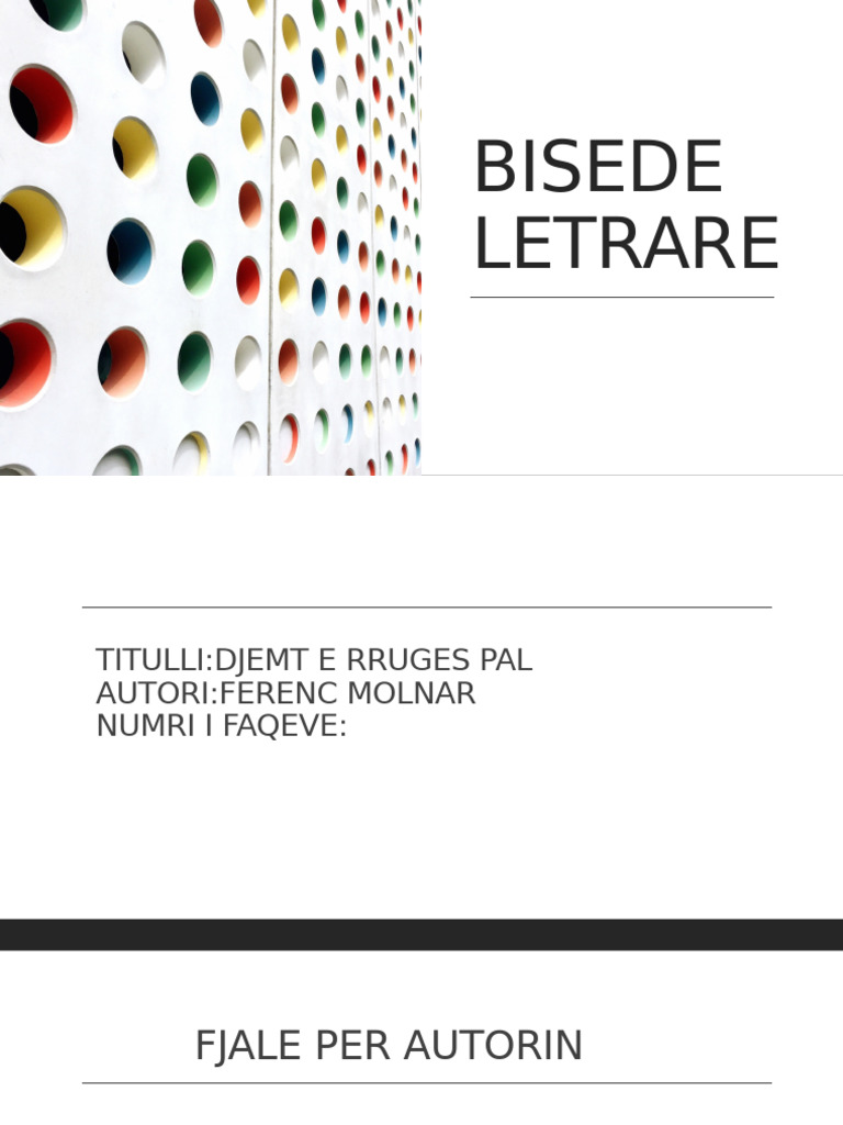 Bisede Letrare | PDF
