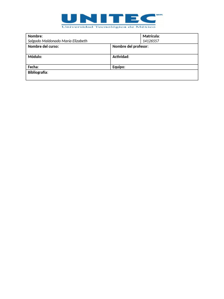 Plantillas para Entregables | PDF