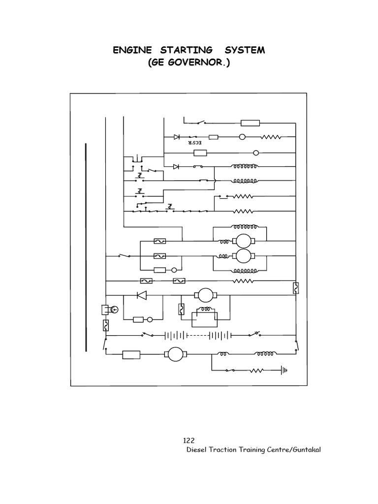 ALCO Loco Electrical Circuits | PDF | Relay | Mechanical Engineering