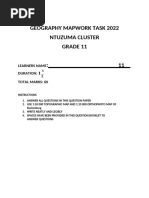 NSC Geography Grade 12 November 2024 P2 Only | PDF