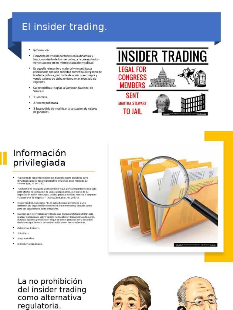 Qué Es El Insider Trading | PDF | Información privilegiada | Comerciante (Finanzas)