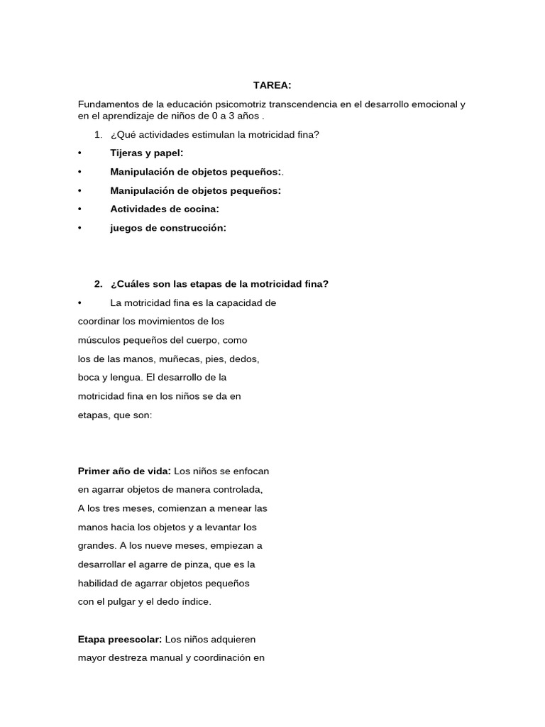 Tarea Maria | PDF | Neurociencia | Ciencia cognitiva