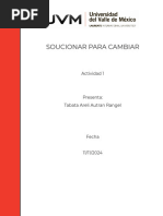 Solucionar para Cambiar Actividad 1 | PDF