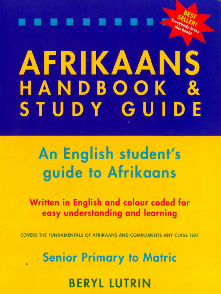 Afrikaans Handbook | PDF