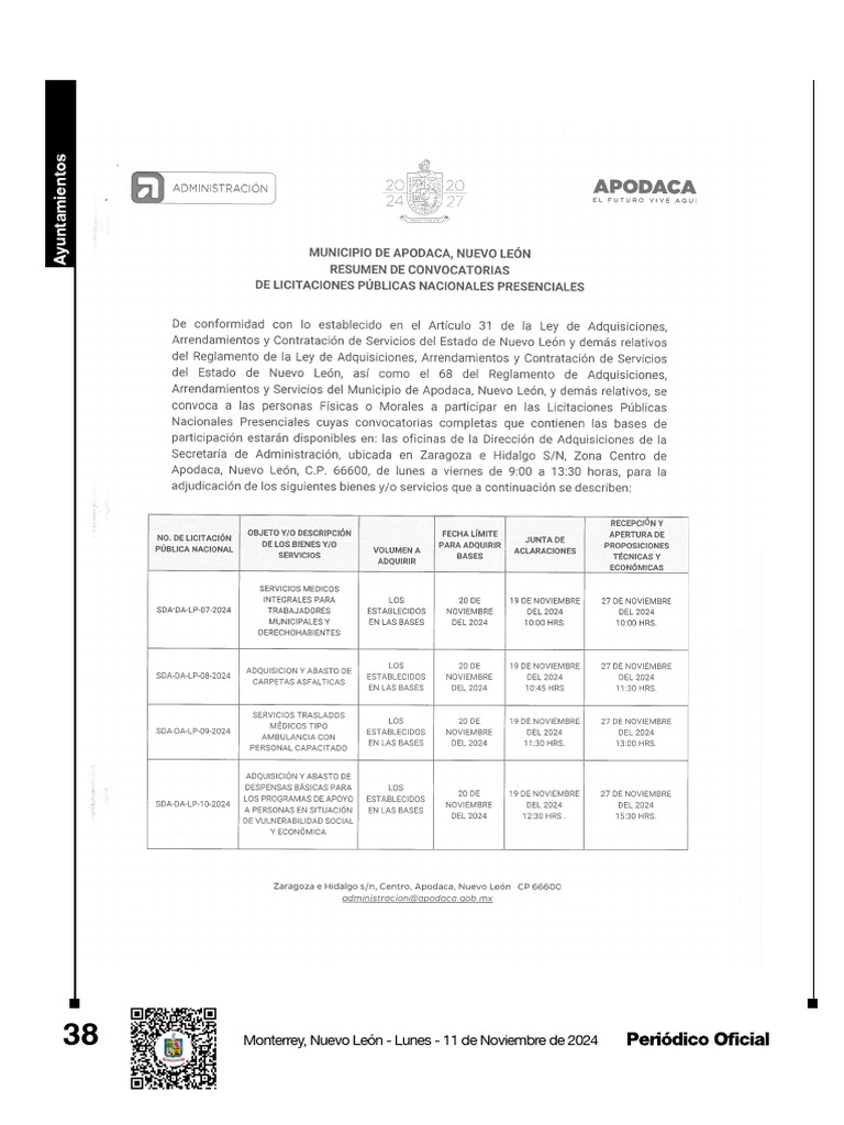 Suministros Apodaca | PDF