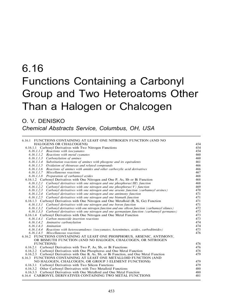 Trimerization of Isocyanates | PDF | Amine | Chemical Reactions