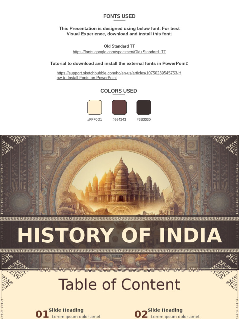 History of India Static 16x9 | PDF | South Asia | Asia