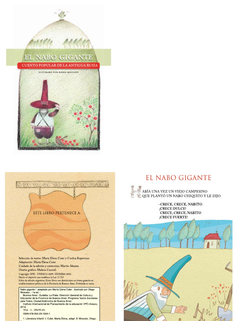 EL NABO GIGANTE IMPRIMIR HOJA A4 (7) .PDF Mayuscula | PDF | Arte | Clásicos