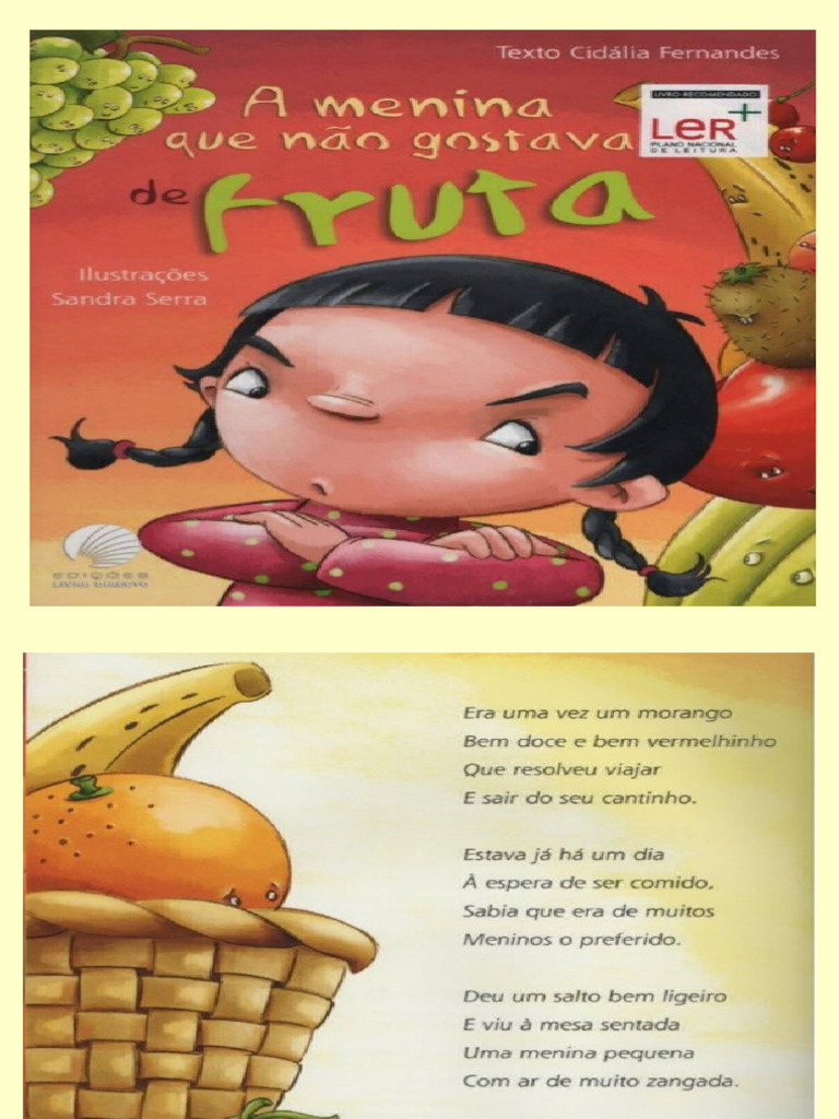 A Menina Que Não Gostava de Fruta | PDF