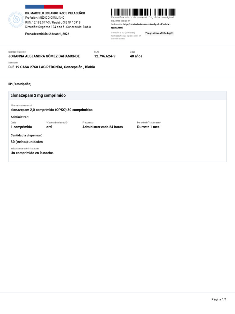 Clona 2mg 02 de Bril | PDF