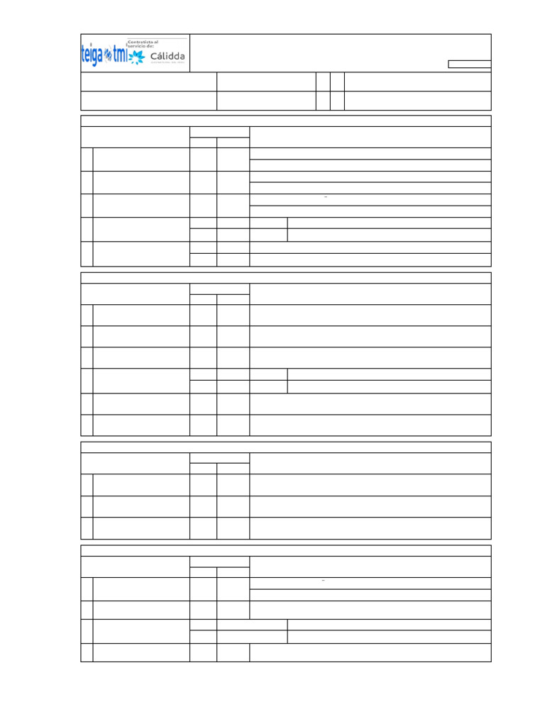 Check List Mtto Preventivo de RTU | PDF | Transmisión de datos | Redes ...