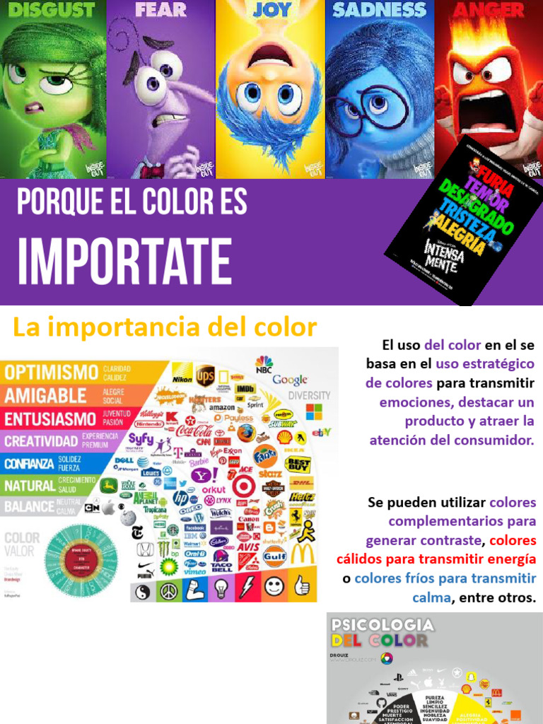 El Color Es IMPORTANTE | PDF | Color | Sicología