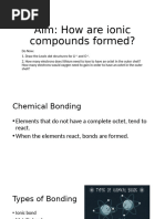 This Better Save My Exams (Ionic Bonding Questions) | PDF | Ion | Salt (Chemistry)