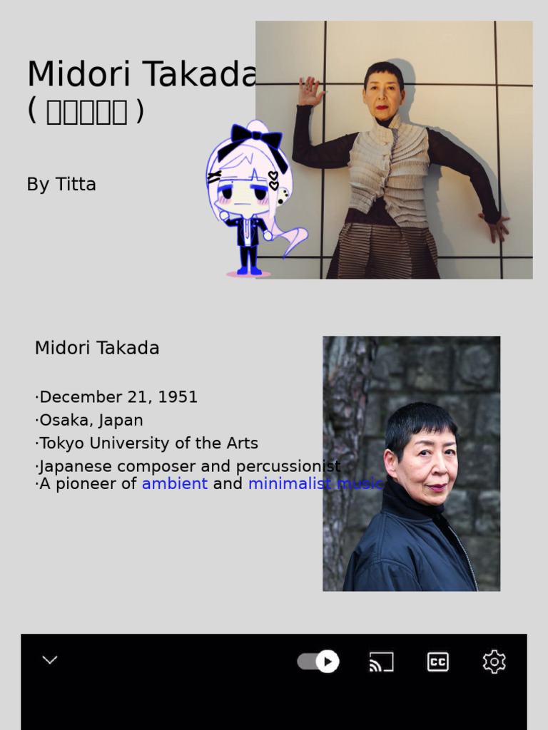 Midori Takada | PDF | Young Adult