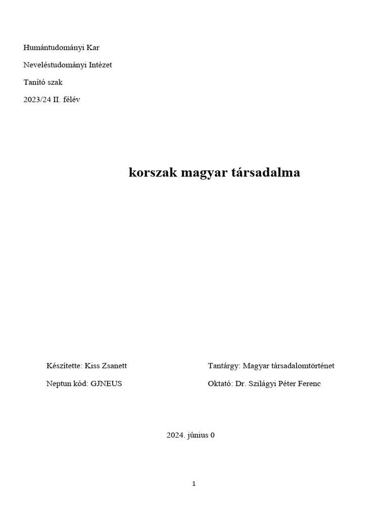 Horty Beadando | PDF