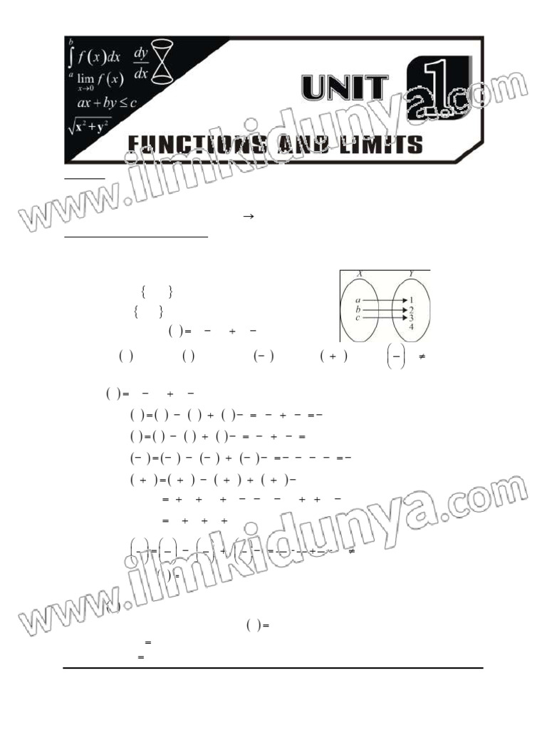 CH 1 Solution | PDF | Function (Mathematics) | Polynomial