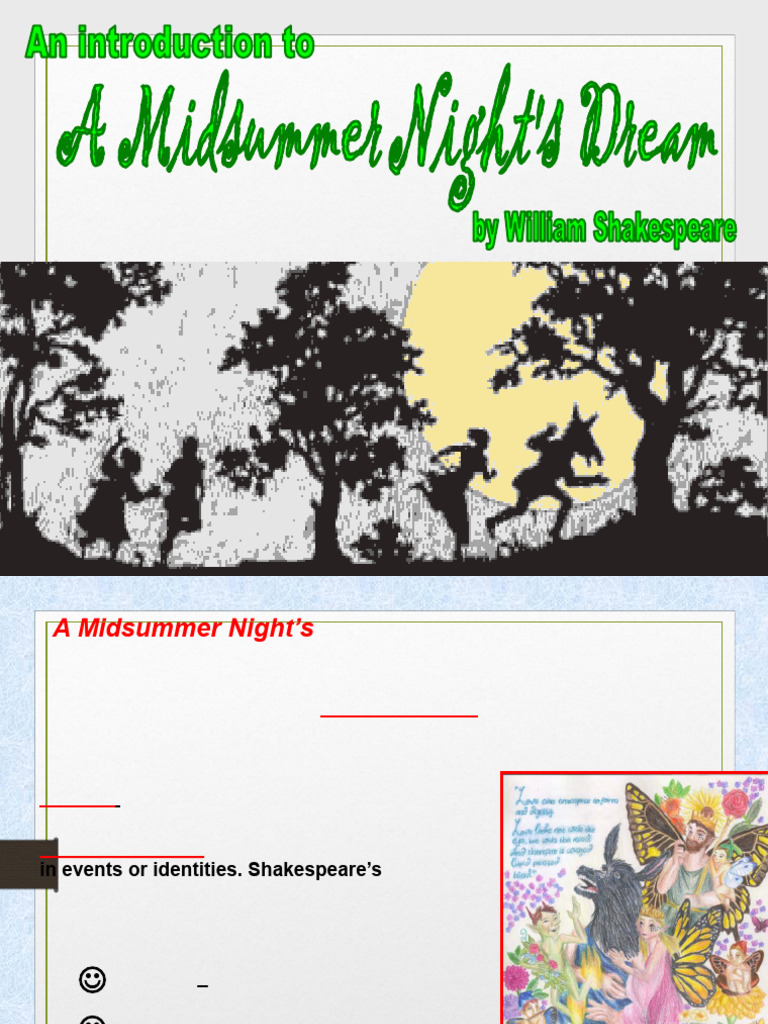 Midsummer-Nights-Dream | PDF | A Midsummer Night's Dream