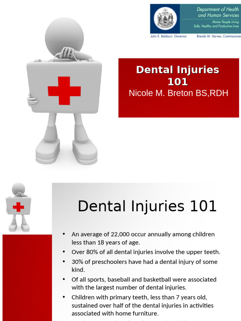 Dental Injuries 101 | PDF | Human Tooth | Clinical Medicine