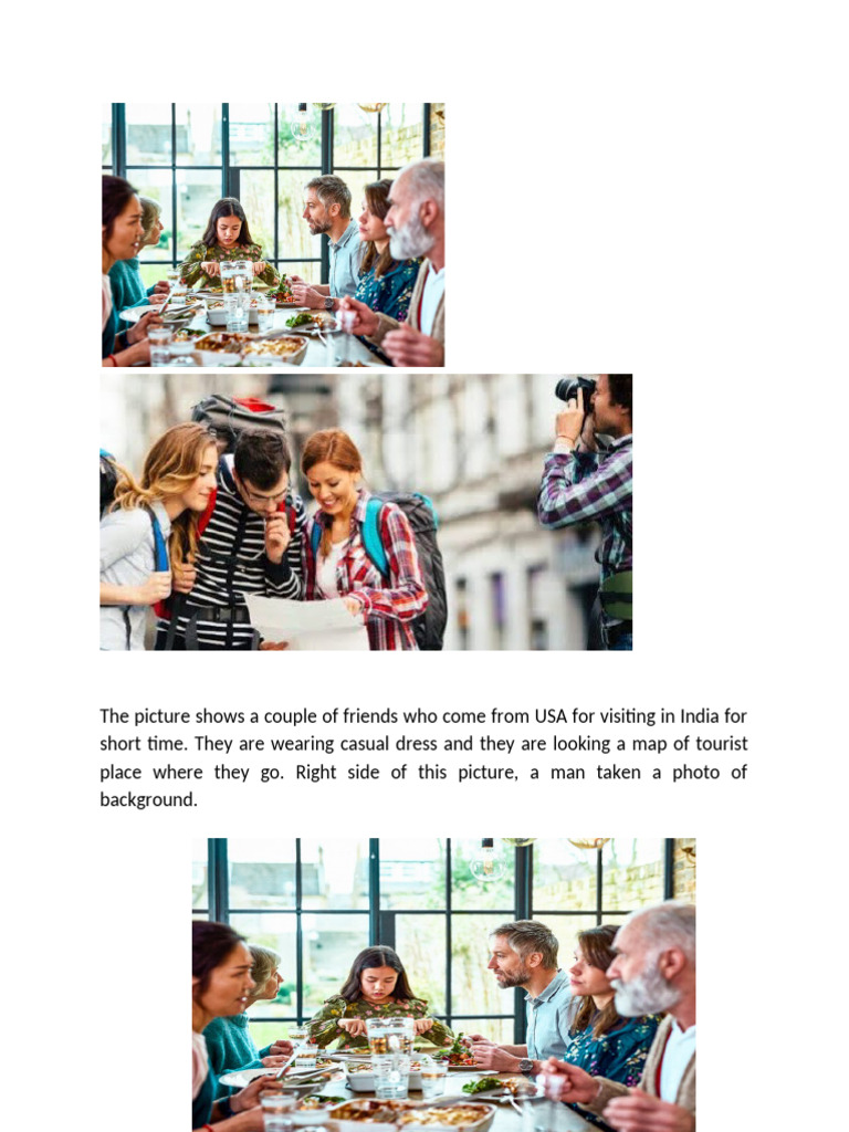 Picture Descriptions | PDF