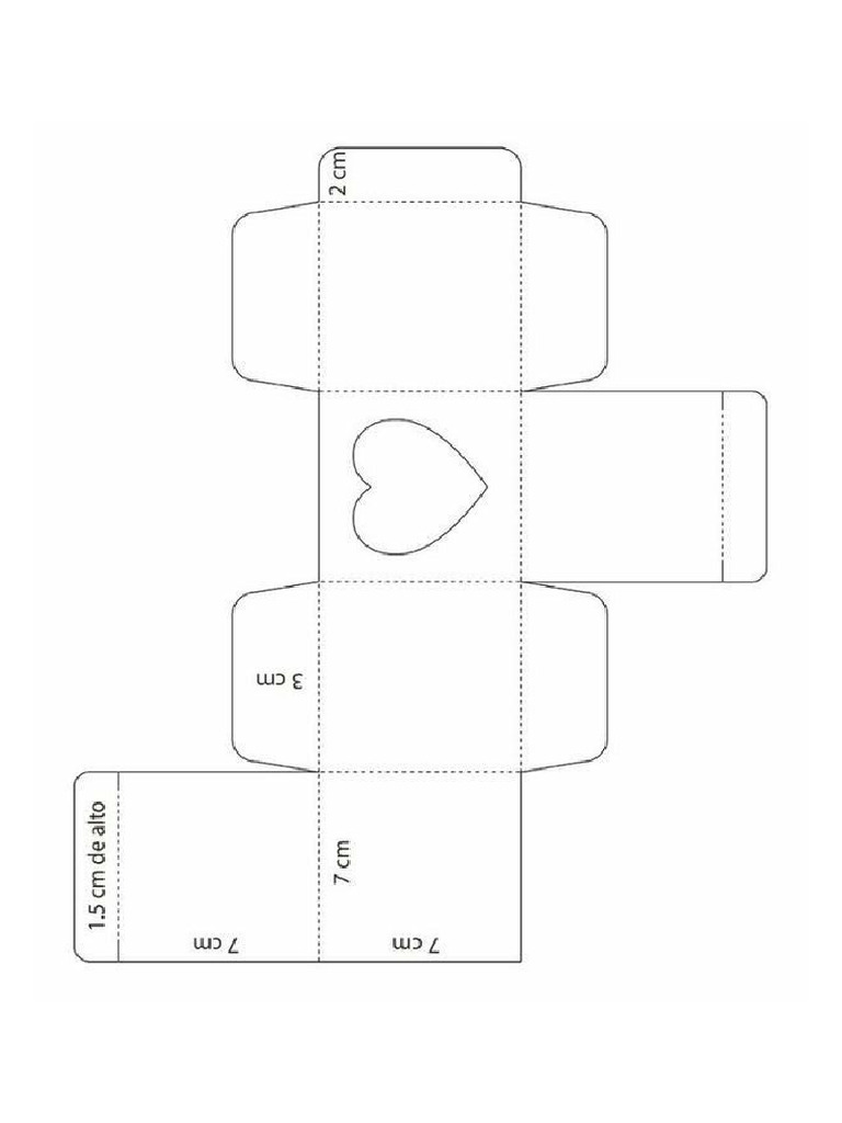 Moldes de Cajas | PDF
