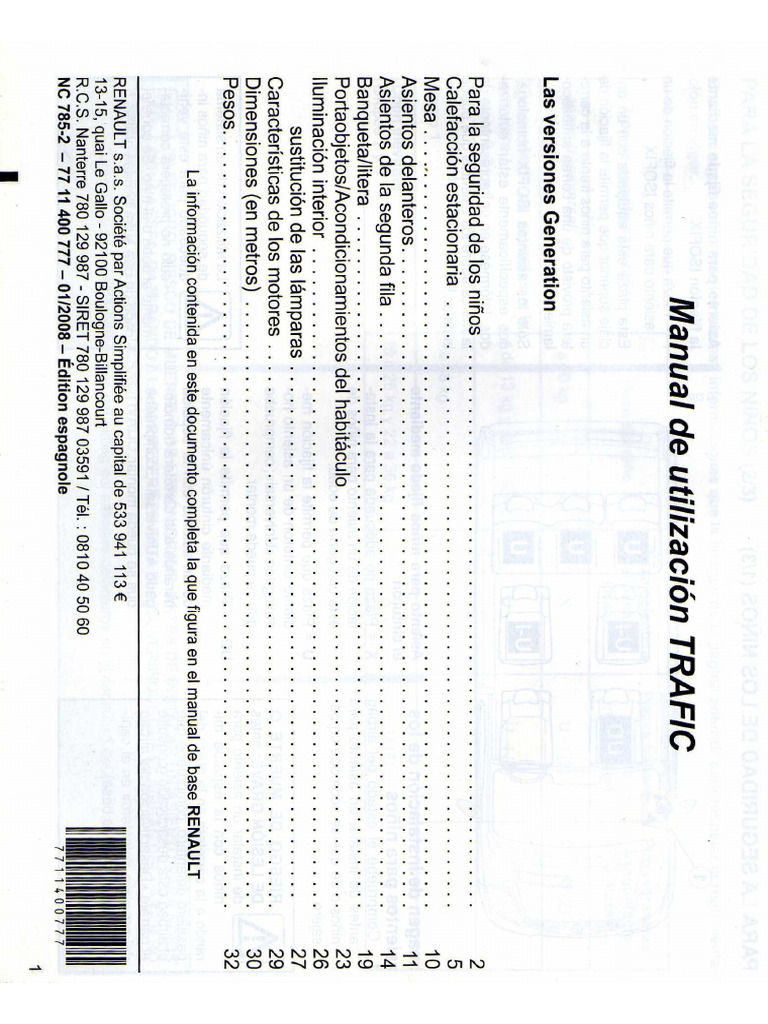 Manual Usuario Trafic Generation Con Calefa | PDF