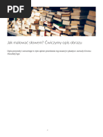 Lekcja 6. Klasa 6. Opis Obrazu. | PDF