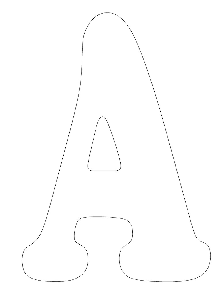 Molde Abecedario | PDF