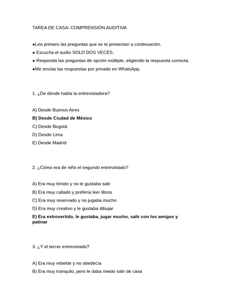 Tarea de Casa | PDF