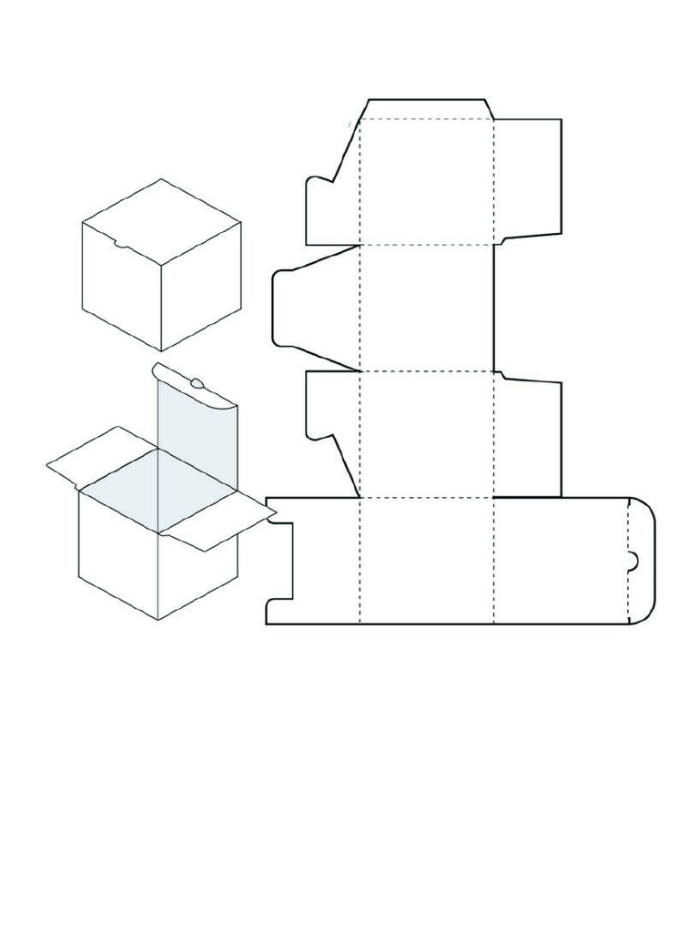 Moldes de Cajas | PDF