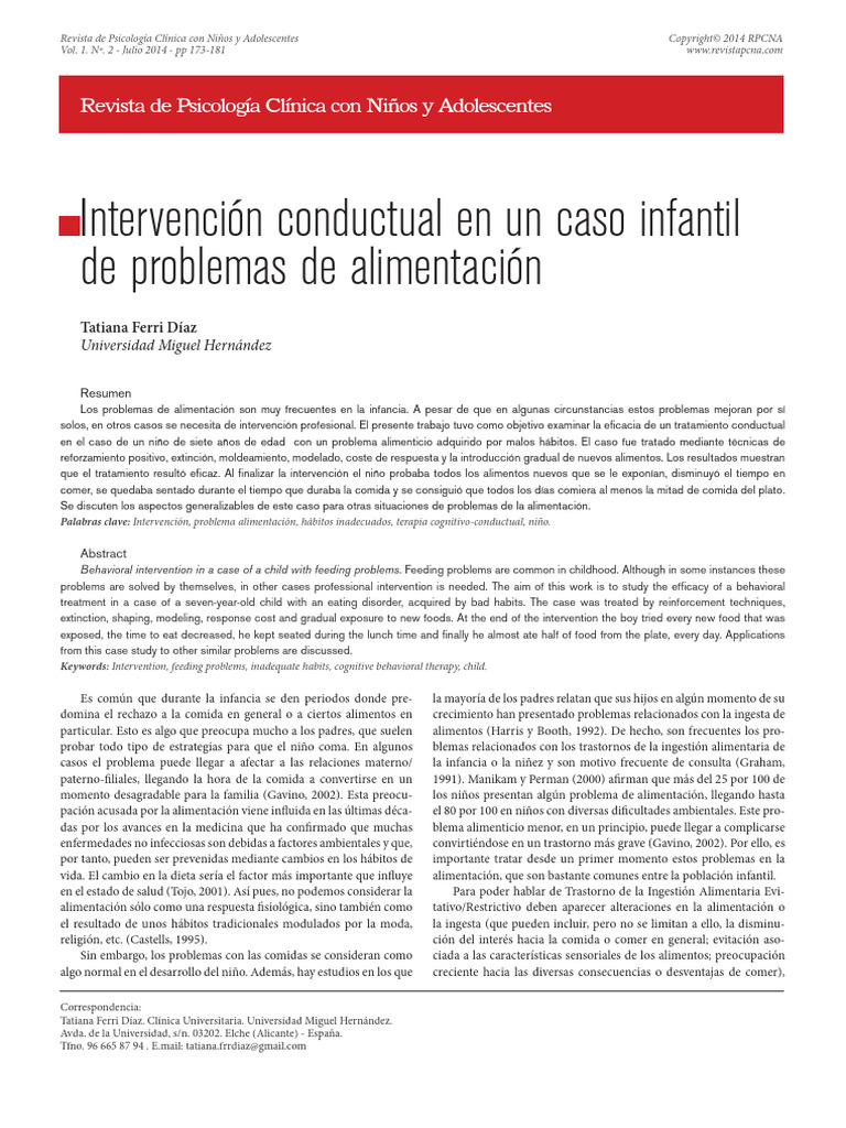 10 Rpcna - Vol.2 2 | PDF | Comportamiento | Alimentos
