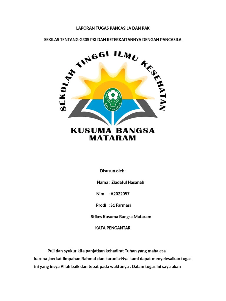 LAPORAN TUGAS P-WPS Office | PDF