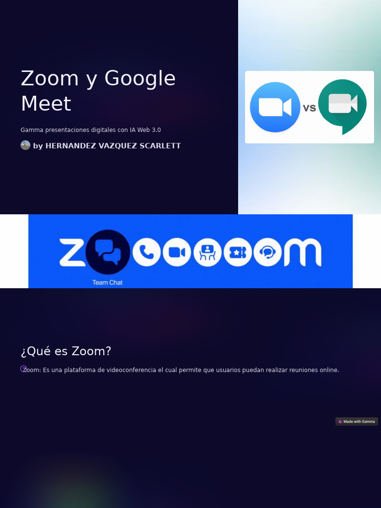 Zoom y Google Meet | PDF | Informática