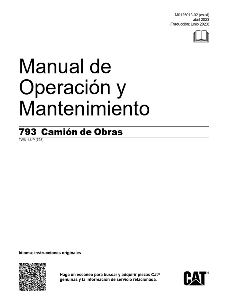 Manual 793 NG Con Addblue | PDF | Refrigerante | Camión