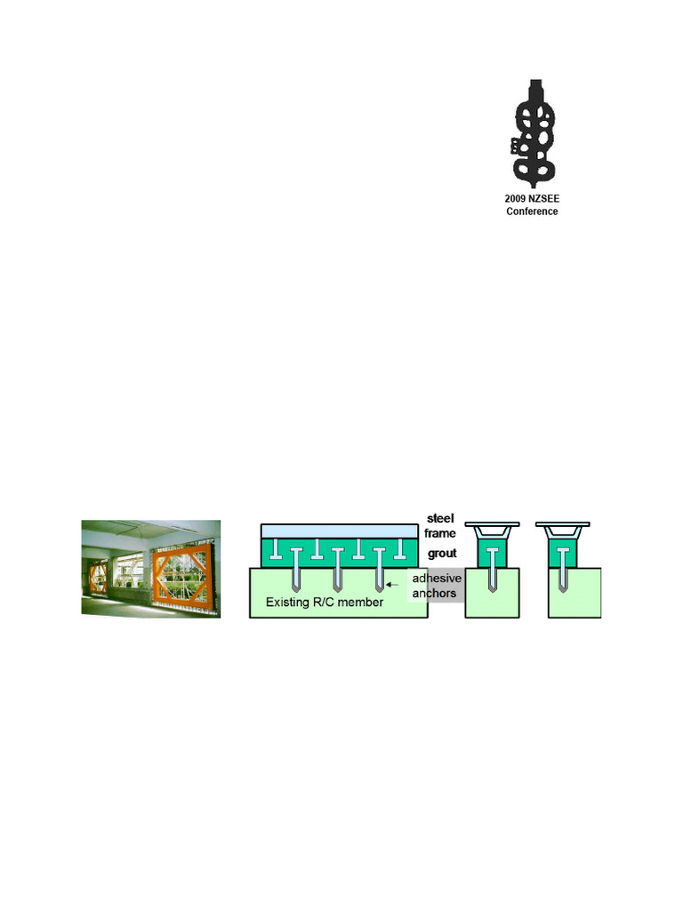 Fixing Steel Braced Frames To Concrete STR For Earthquake | PDF ...