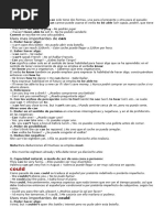 Ejemplos de oraciones con "can" y "can't" | PDF