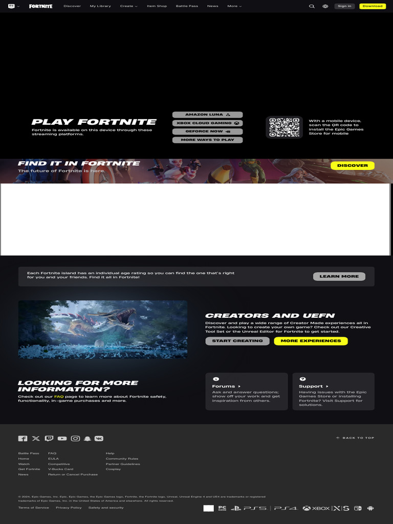 Fortnite Download All The Ways To Play Fortnite | PDF | Gaming | Electronic Publishing