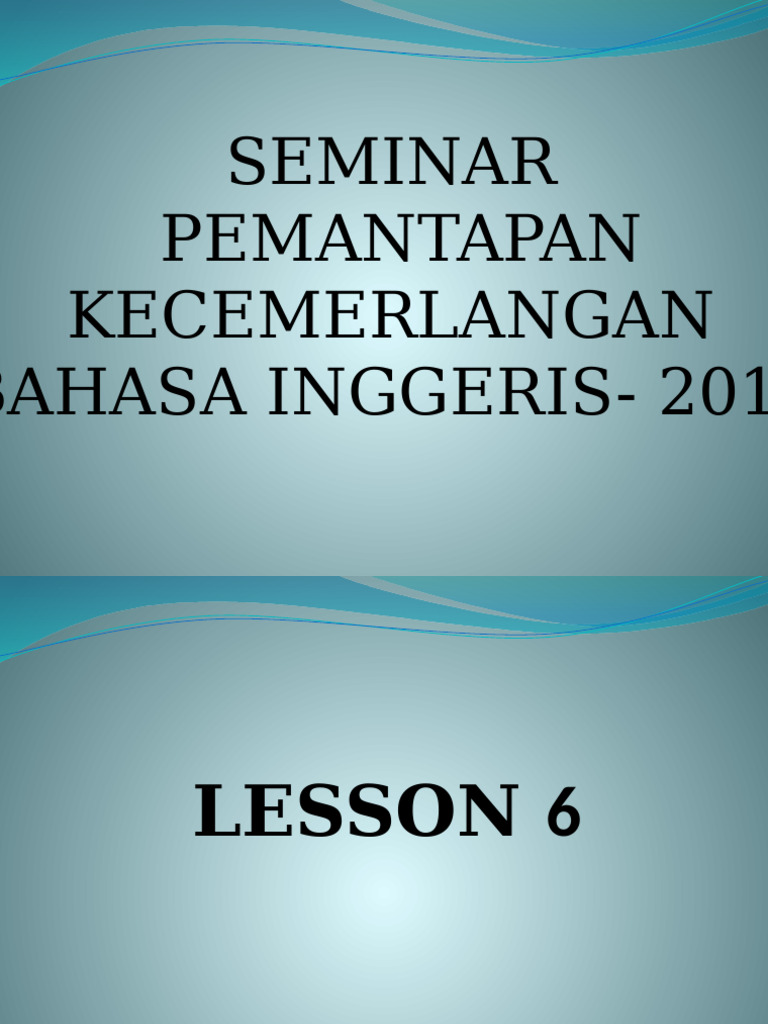 English Sentence Structure Seminar | PDF | Verb | Noun